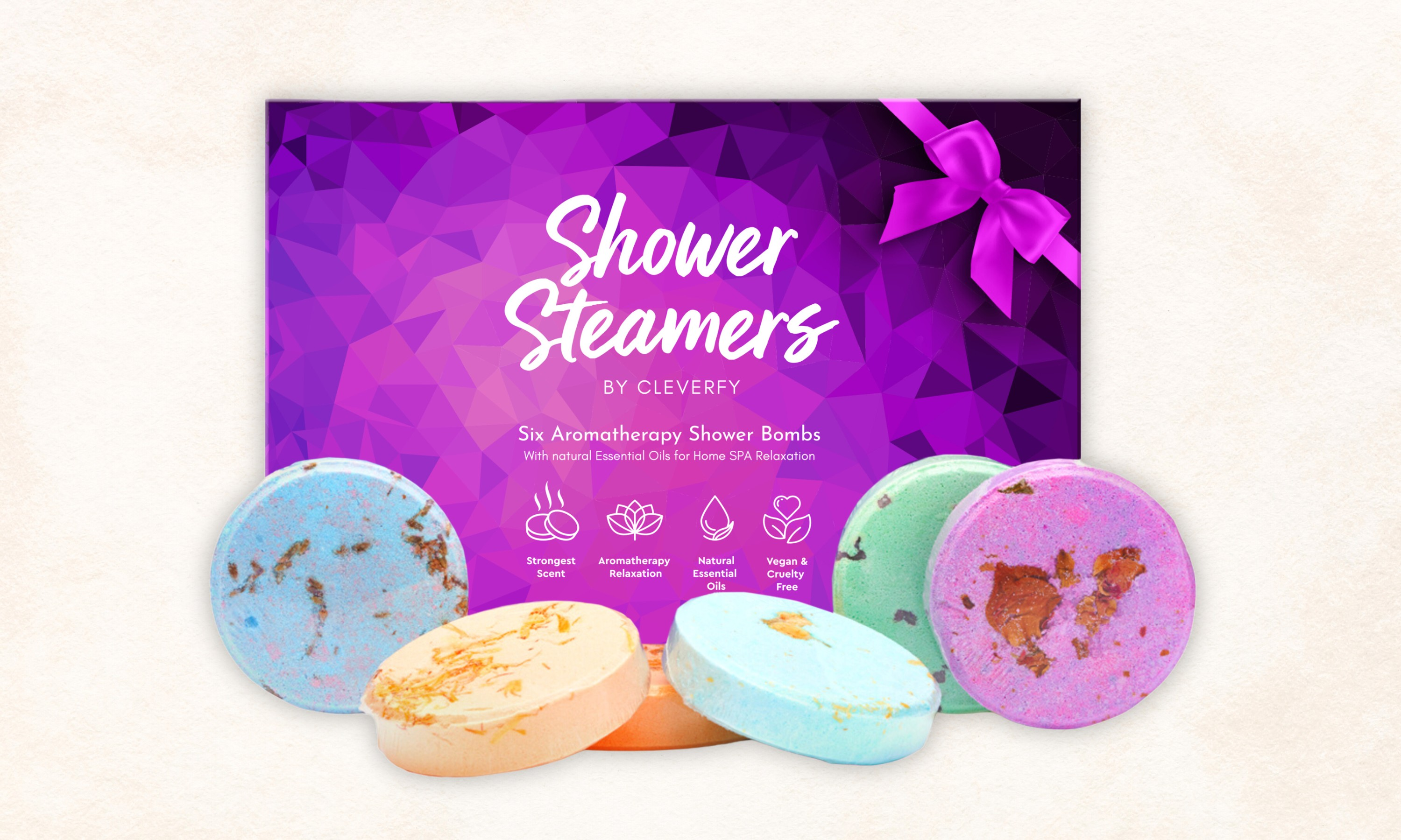 Shower Steamers - Packs of 18 – Cleverfy Beauty