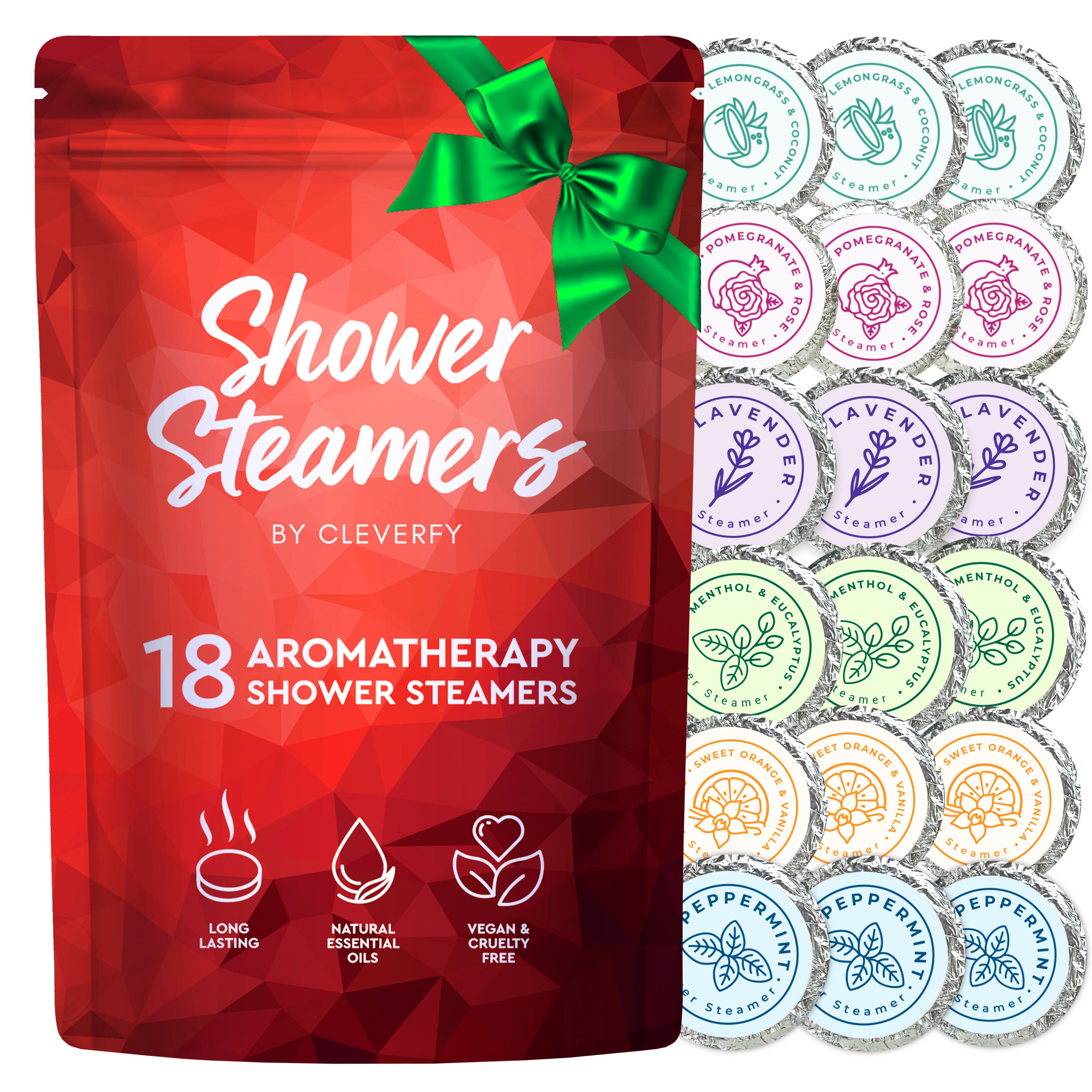 Shower Steamers Packs of 18 – Cleverfy Beauty