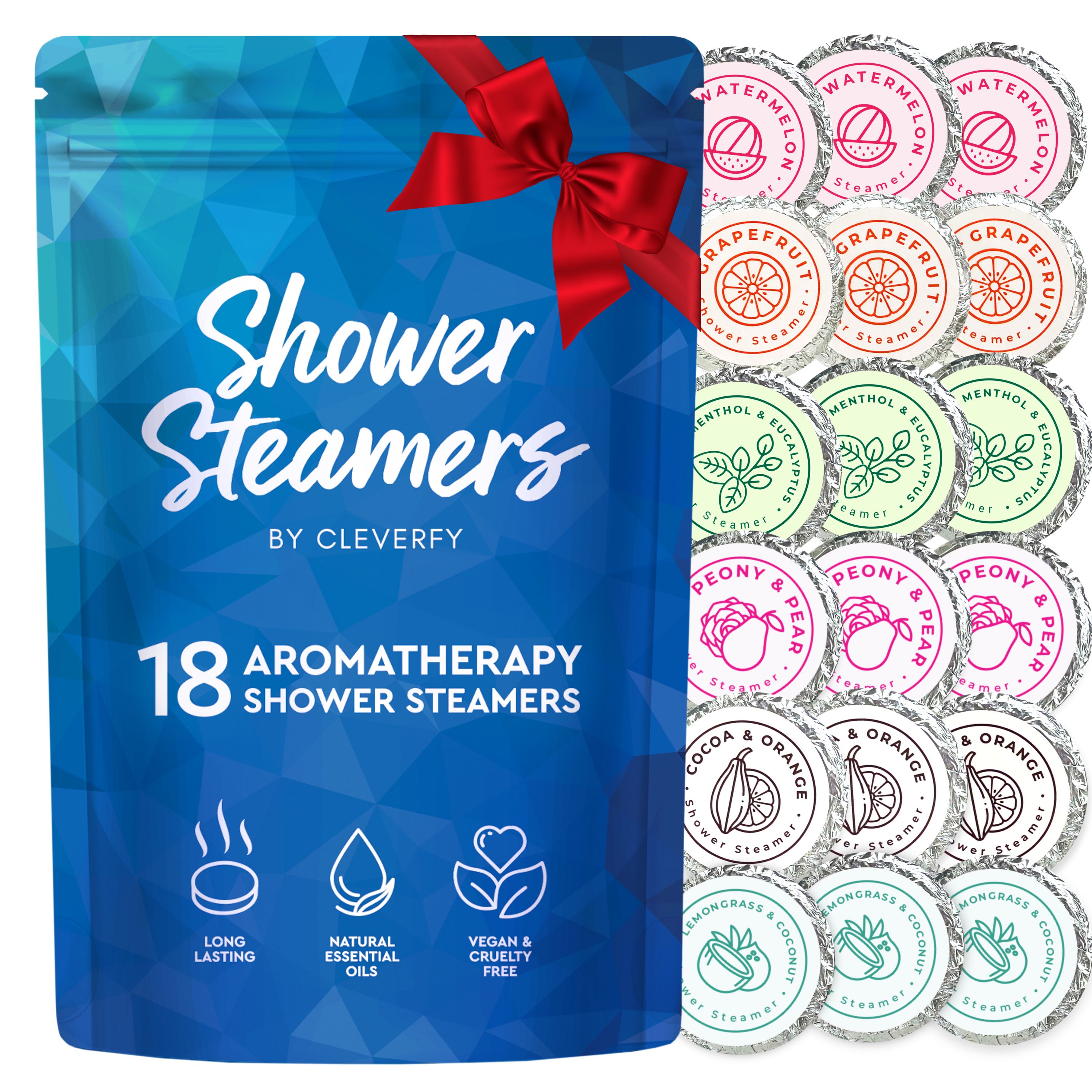 Shower Steamers Packs of 18 – Cleverfy Beauty