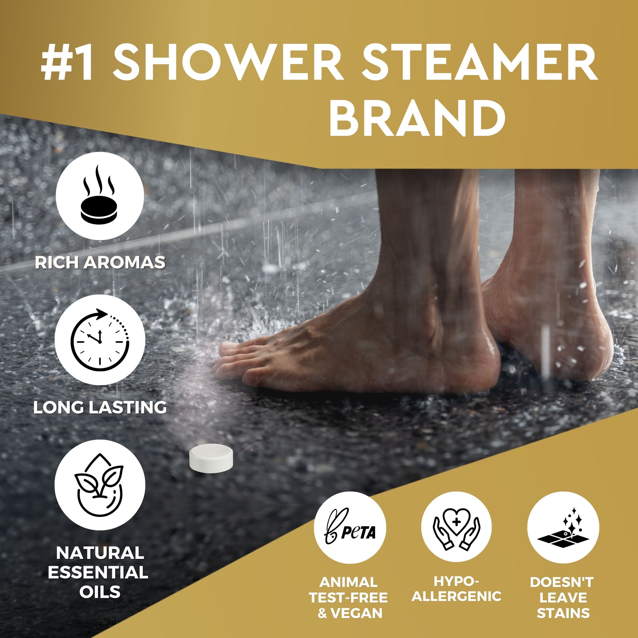 Cleverfy Men's Gift Set of 6 Shower Steamers – Cleverfy Beauty