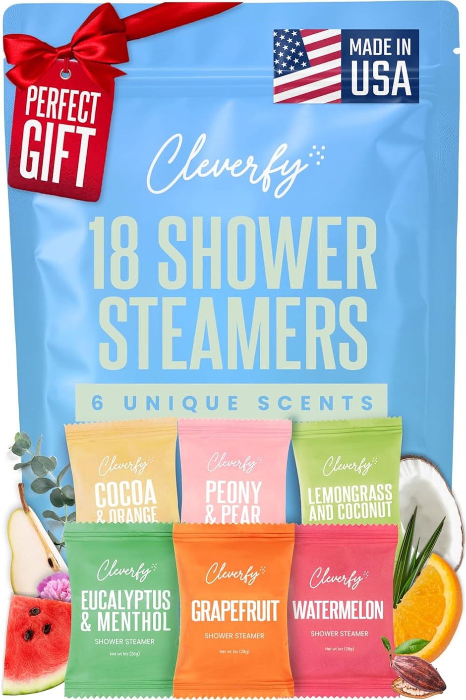 Shower Steamers - Packs of 18 – Cleverfy Beauty